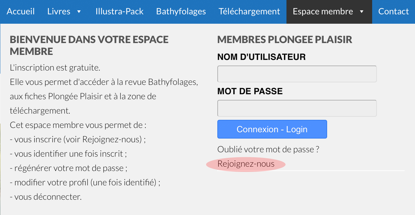 ecran3 - Plongée Plaisir, site officiel