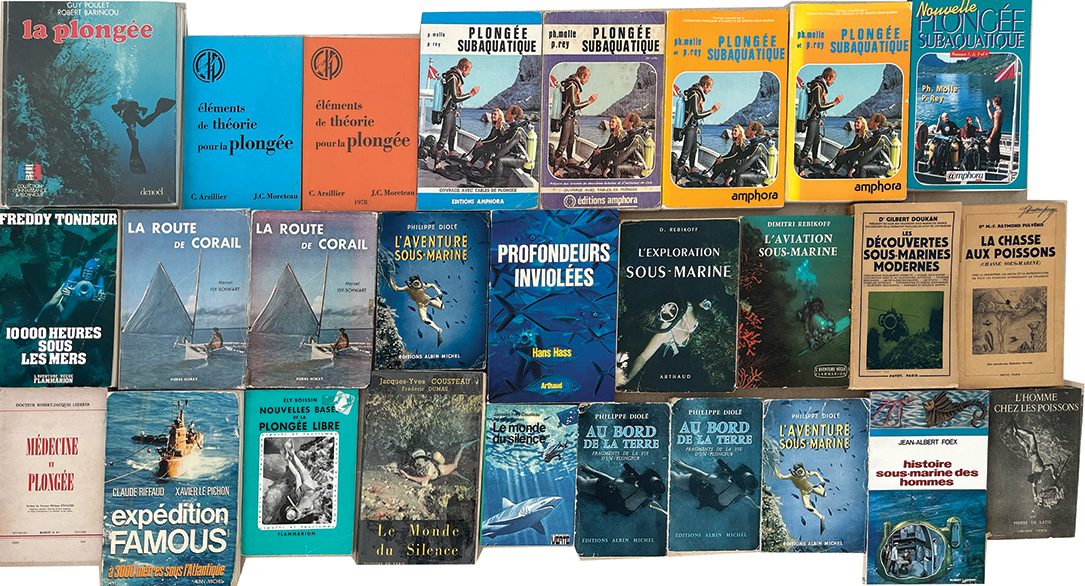 Salon de la plongée 2025, livres de collection - Plongée Plaisir, site officiel